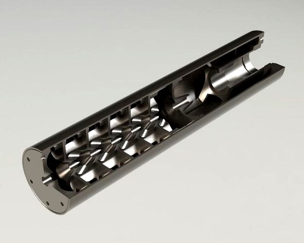 Concept suppressor using monocore 3d model