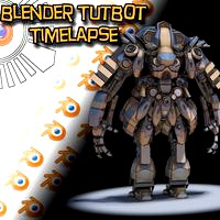 Mech Kitbash 3d model