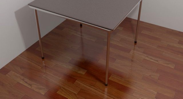 Card Table 3D Model