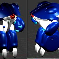 Invid Gurab - Shock Trooper - Robotech - Mospeada 3d model