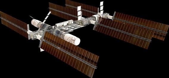 Space Station 3D Model