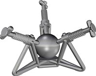 Pyramid Clamp 3d model