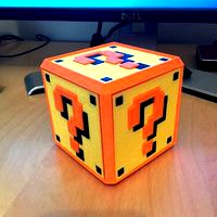 Super Mario Bros Question Mark Block 3d model