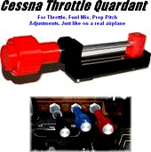 Cessna Style Throttle Quadrant 3d model