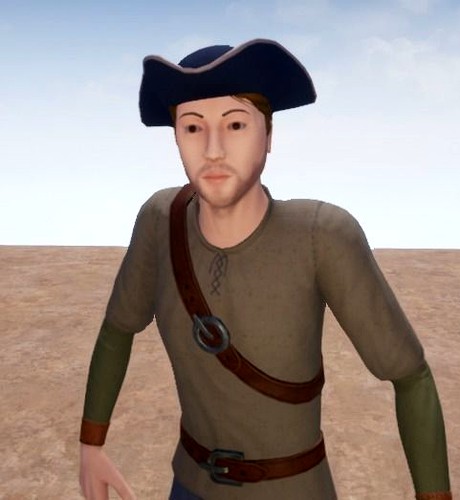 Modular Game Character Starter Set 3d model