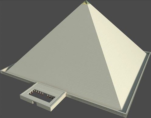 Pyramid of Cheops 3d model