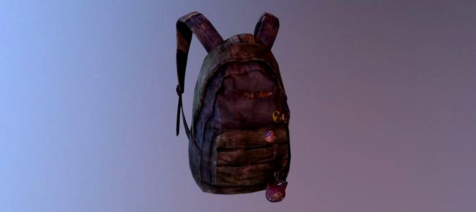 The Last of Us - Ellie Backpack 3d model