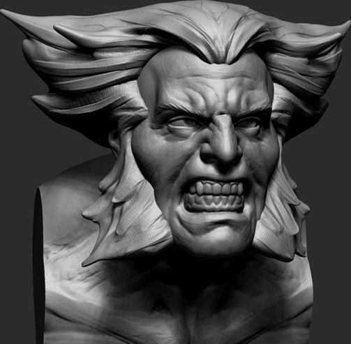 Wolverine Bust Printable | 3D model