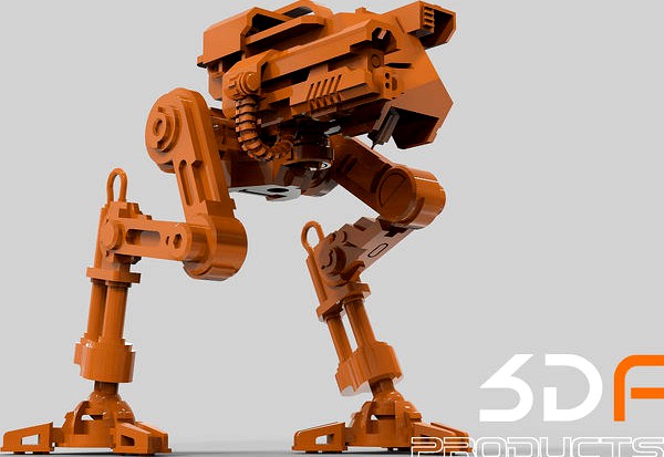 Robot STL | 3D model