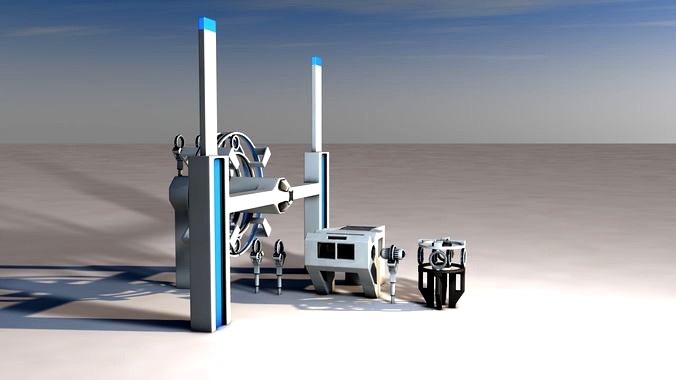 Travelar - Null Gravity Transportation 3d model