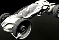 Future Car Animation 3d model