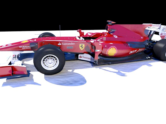 Ferrari F1 Race Car 3d model