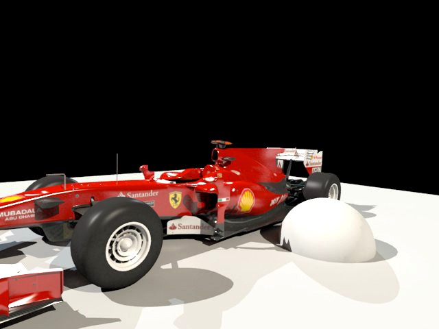 Ferrari F1 Race Car 3d model