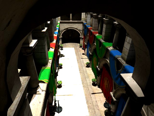 Crytek Sponza - Huge (VRay) 3d model