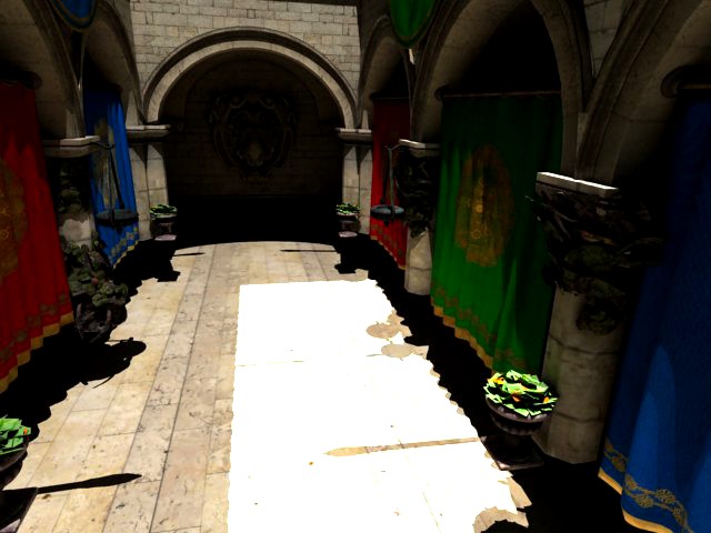 Crytek Sponza - Huge (VRay) 3d model