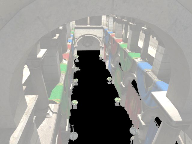 Crytek Sponza - Huge (VRay) 3d model