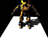 Bumblebee Transformer Skin Animation 3d model