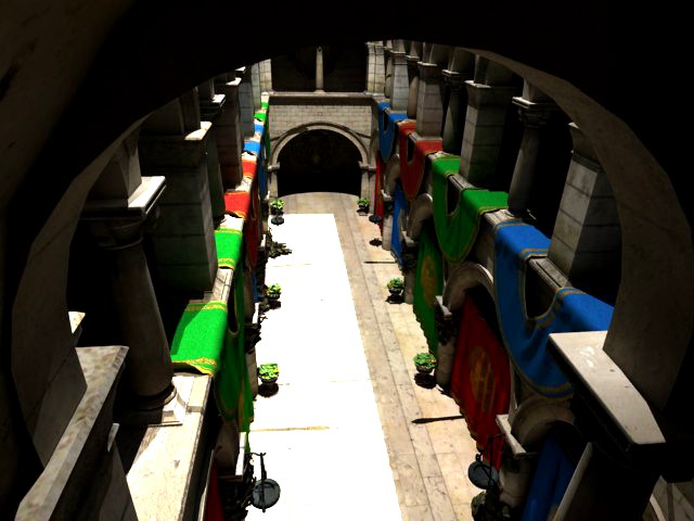 Crytek Sponza - Huge (VRay) 3d model