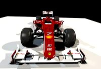 Ferrari F1 Race Car 3d model