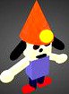 PARAPPA THE RAPPER!(FIRST 3D MODEL I CREATED)
