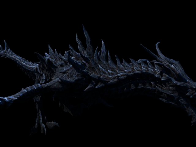 Alduin Dragon 3d model