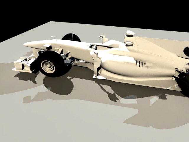 Ferrari F1 Race Car 3d model