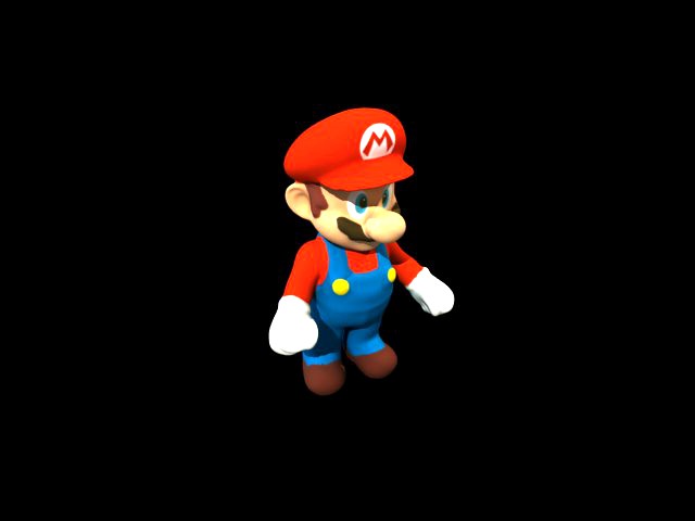 SUPER MARIO: Modern Day Mario 3d model