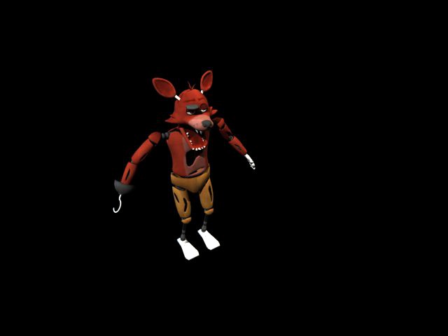 Foxy 3d model
