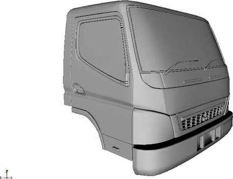 MITSUBISHI FUSO CANTER 3d model