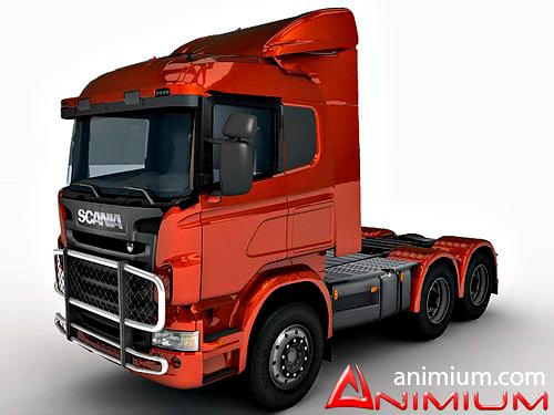 Scania R730 3d model