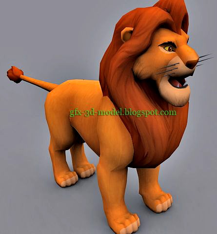 Simba 3d model