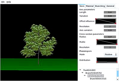 ngPlant – Open Source plant modeling package 3d