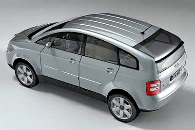 Audi A2 3d model