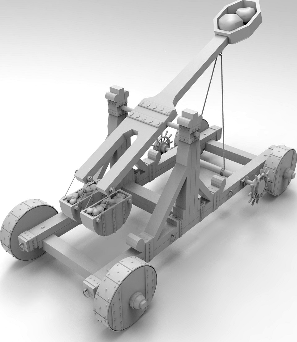 Catapult - Extended License 3d model