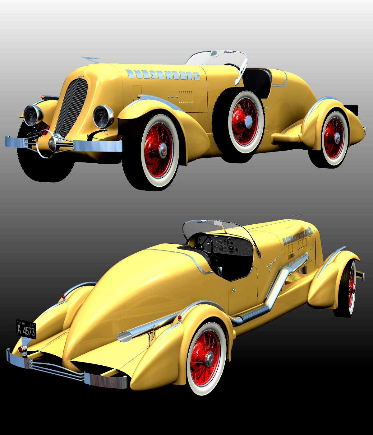 MORMON METEOR 3d model