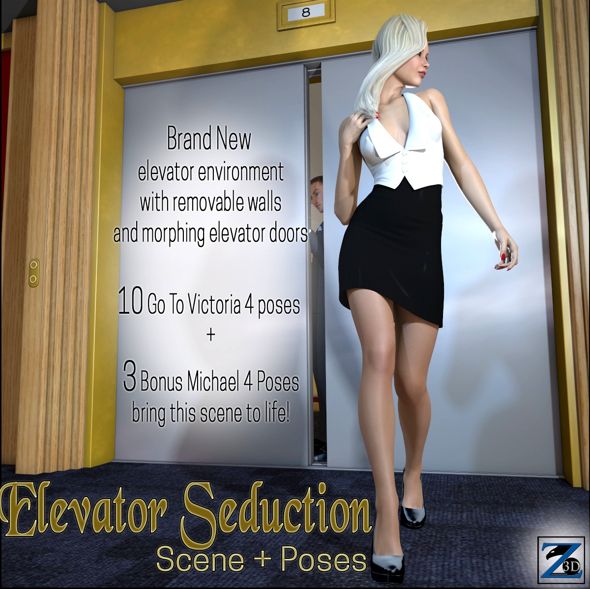 Z Elevator Seduction 3d model