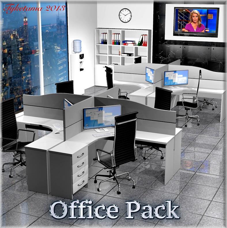 Office Pack 3d model