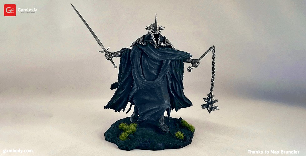 Lord of the Nazgul 3D Printing Figurine | Assembly model