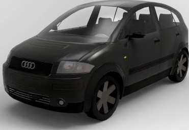 Audi A2 3D Model