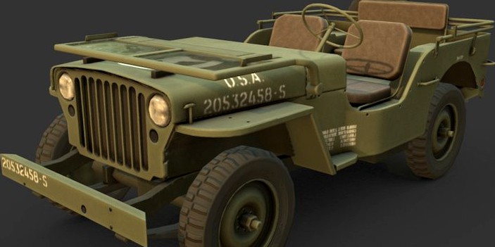 Willys MB 3d model