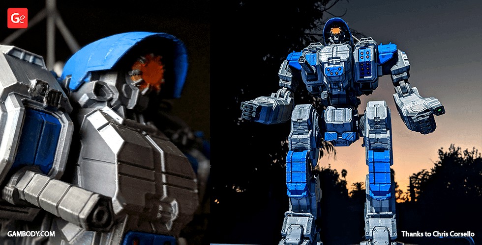 MWO Cyclops 3D Printing Model | Assembly + Action