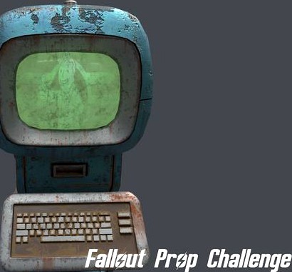 Fallout 4 Terminal Fan-Art 3d model