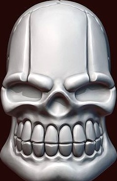 Skull stylized | 3D model