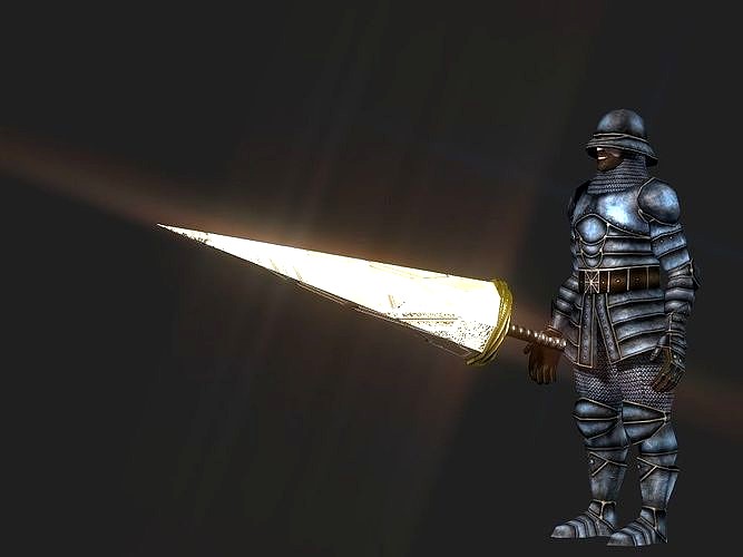 3D printable lance | 3D model