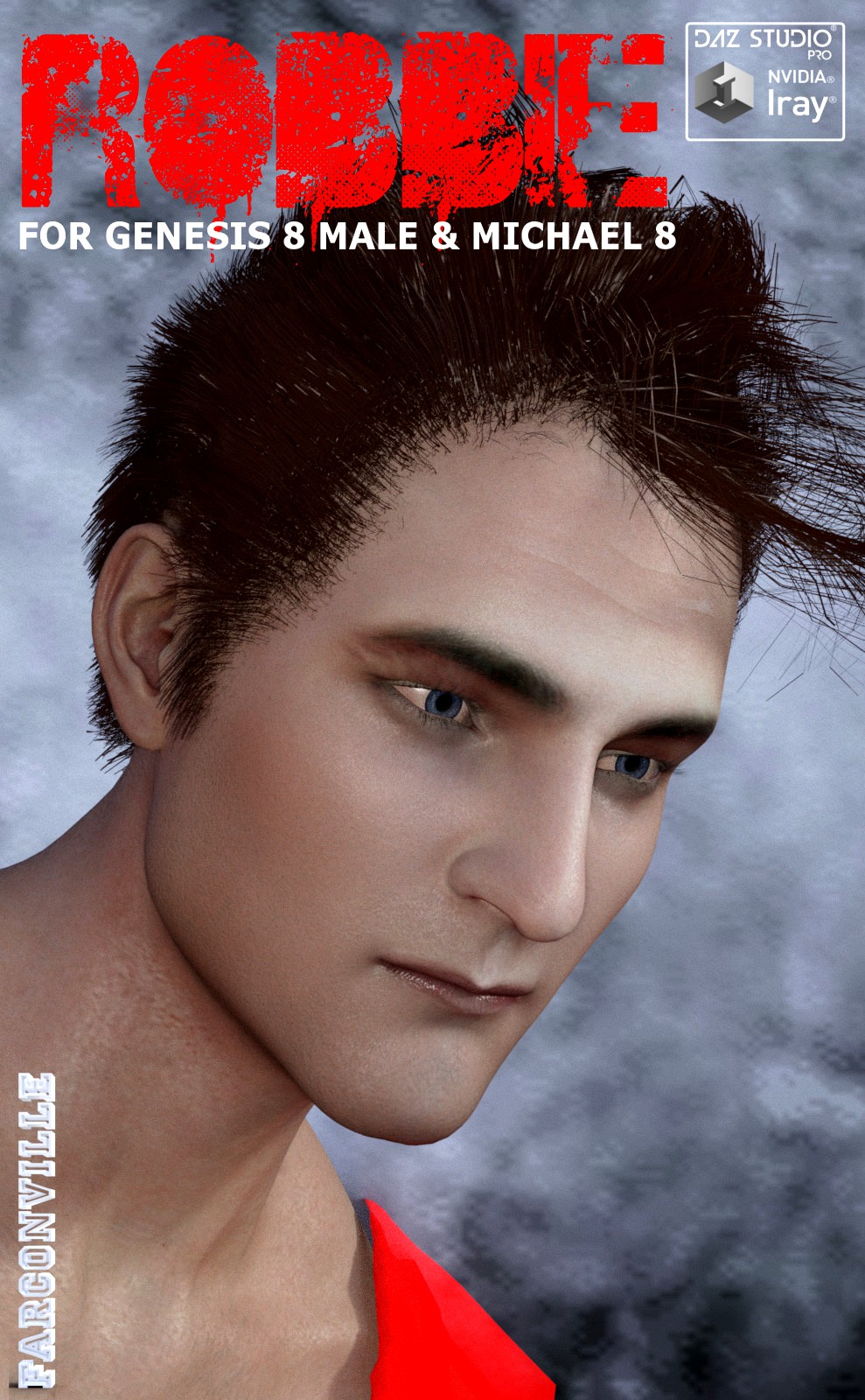 Robbie for Genesis 8 Male and Michael 8 3d model