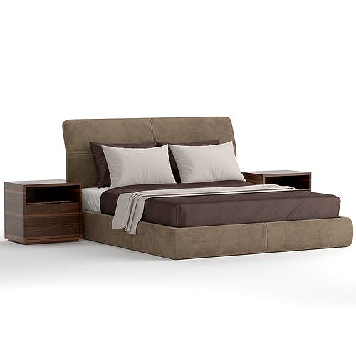 poliform laze bed 3d model