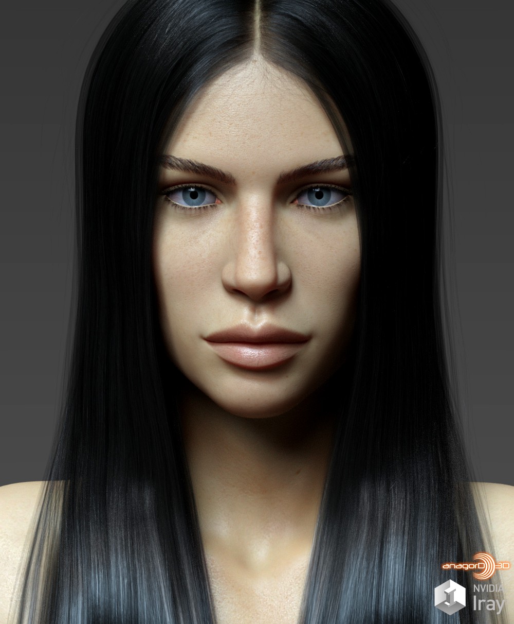 Antonia G8F and V8 3d model
