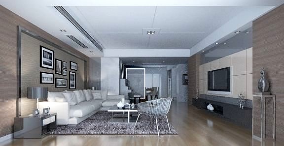 Living Area 3D model - 81
