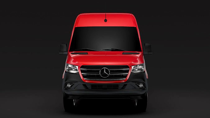Mercedes Benz Sprinter Panel Van L3H2 RWD 2020 3d model