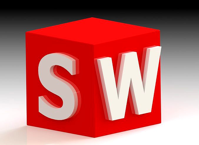 SolidWorks Icon Logo 3d model
